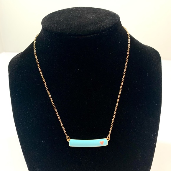Vintage | Jewelry | Vintage Y2k Blue Pink Bar Chain Necklace | Poshmark